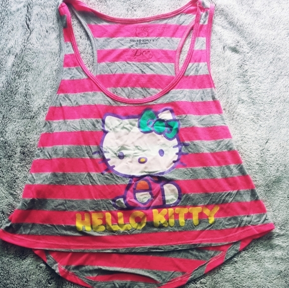 Tops | Hello Kitty Tank | Poshmark